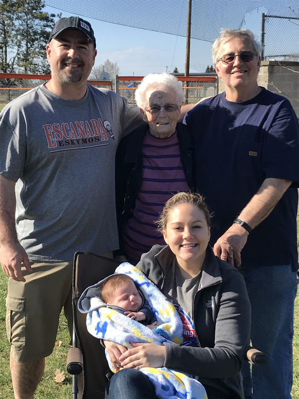 The five generation Jackson family | News, Sports, Jobs - Daily Press